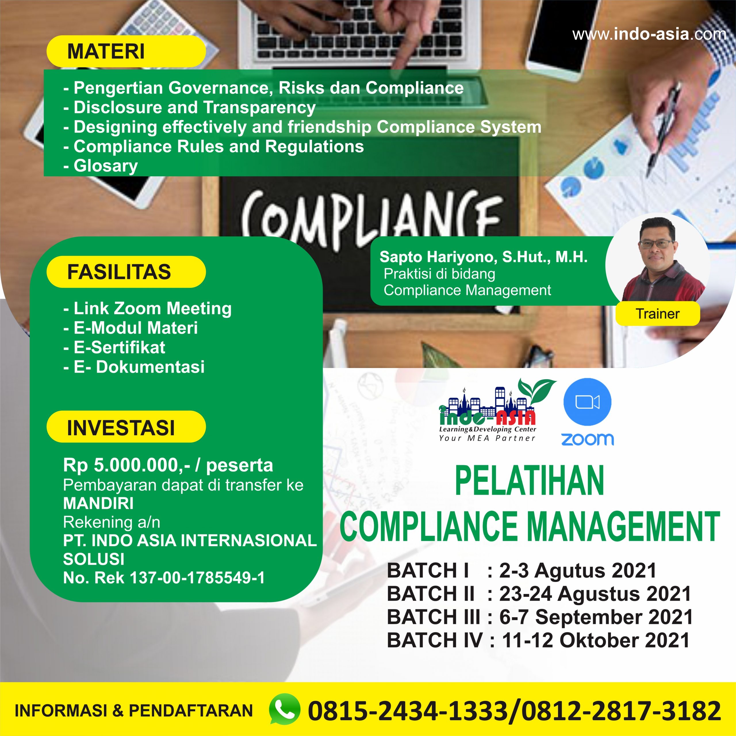 Training Decision Making System & Problem Solving – INDO ASIA